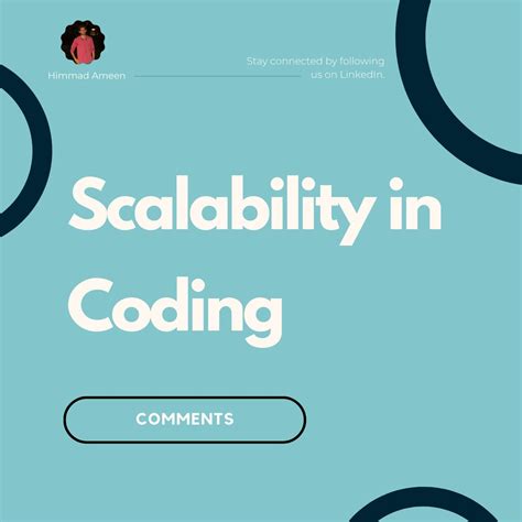 Scalability Strategies For Coding Himmad Ameen Posted On The Topic Linkedin
