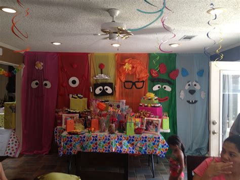 Yo Gabba Gabba Birthday Party Ideas Photo 3 Of 31 Artofit