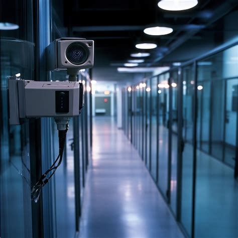 Intrusion Detection System In Use At A Facility Premium Ai Generated Image