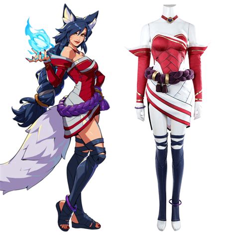 2xko League Of Legends Ahri Cosplay Costume Gcosplay