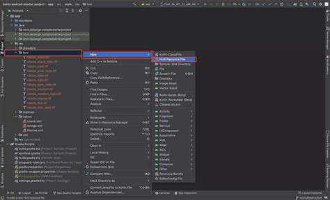 How To Add A Custom Font To An Android Studio Project