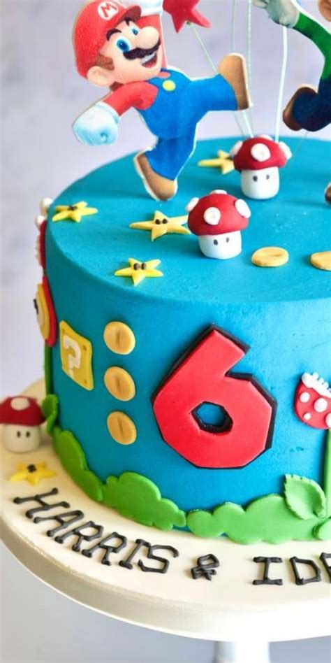 Super Mario Cake Birthdays