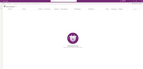 Unable To Pull Up Data From A Sharepoint List Rpowerapps