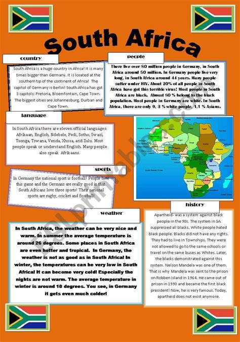 Grade 4 English Worksheets South Africa