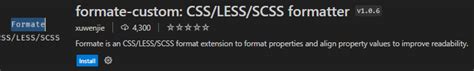 Css Vscode 样式格式化 个人文章 Segmentfault 思否