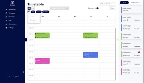 How To View Your Class Timetable