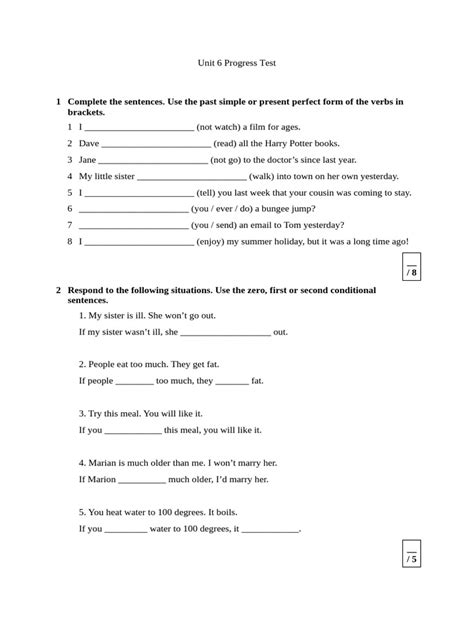 Unit 6 Progress Test Pdf Language Families Linguistic Typology