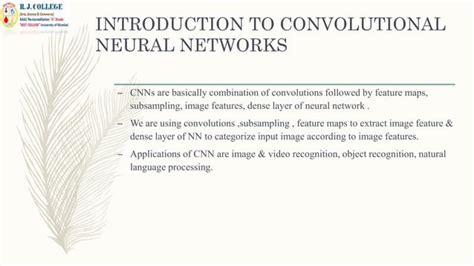 image classification using cnn pptx artificial intelligence