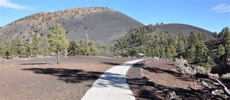 Lava Flow Trail Sunset Crater Volcano National Monument Az