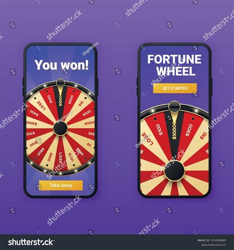 Digital Wheel Fortune App Royalty Free Images Stock Photos Pictures Shutterstock