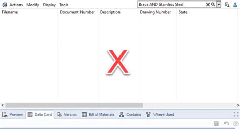 Search Within Different Variables Using Solidworks Pdm Quick Search
