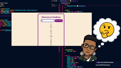 Fizzbuzz Game Using Html Css And Javascript Html Css Javascript