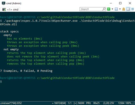 Bdd Frameworks For Net C Conduct Of Code