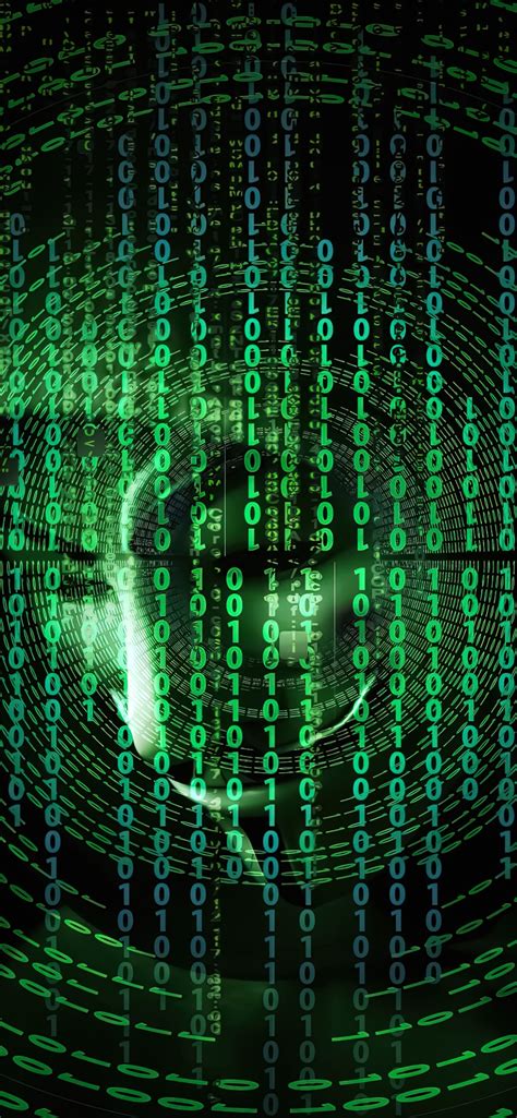 Hacker Wallpaper 4k Binary Coding Bits Hoodie