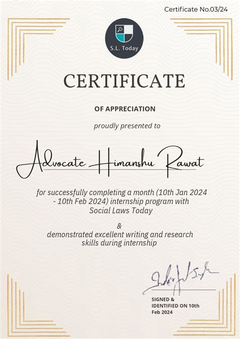 Adv Himanshu Rawat On Linkedin Legalinternship Careergrowth