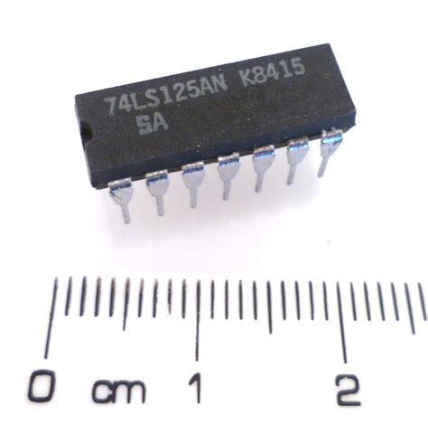 Signetics 74LS125AN Quad Bus Buffer With 3 State Outputs DIP 14 OT0025A Rich Electronics