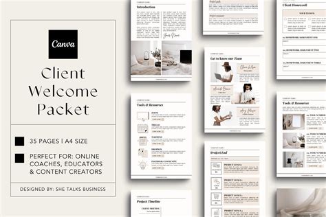 Client Proposal Template Business Proposal Template Virtual Assistant Client Proposal Canva