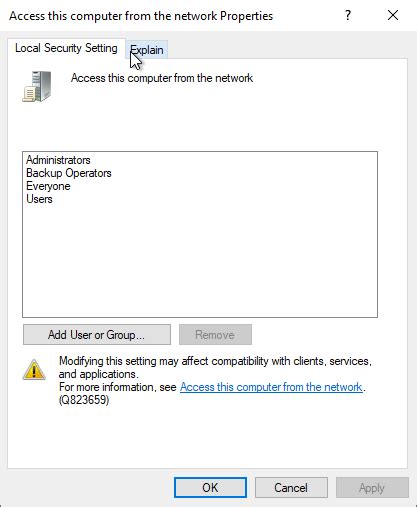 Windows Security Permissions Required For The Network Device Enrollment Service Ndes Uwe