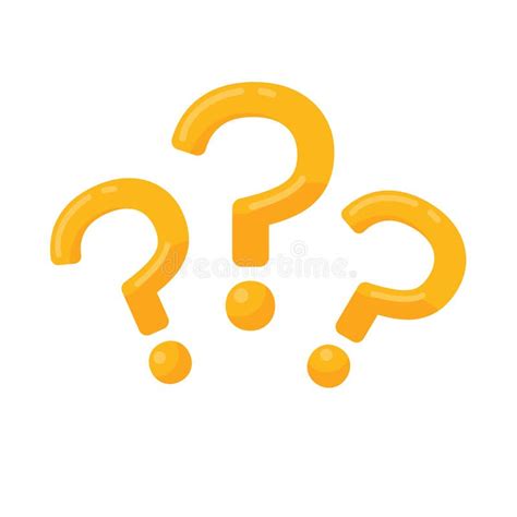 Speech Bubbles With Question Marks Doubt Concept Problem Solving Stock