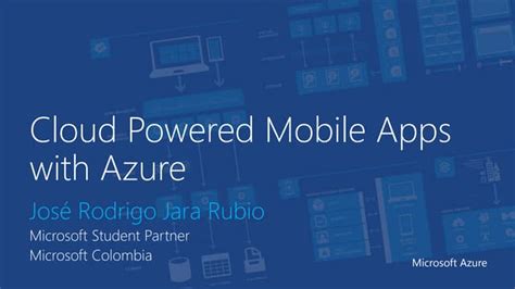 Windows Azure Mobile Services Pptx Cloud Computing Internet