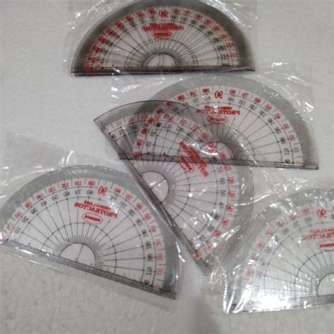 Protractor Ruler High Class Per Piece Shopee Philippines