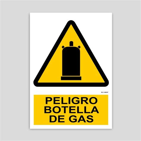 Cartelería De Peligro Con Texto
