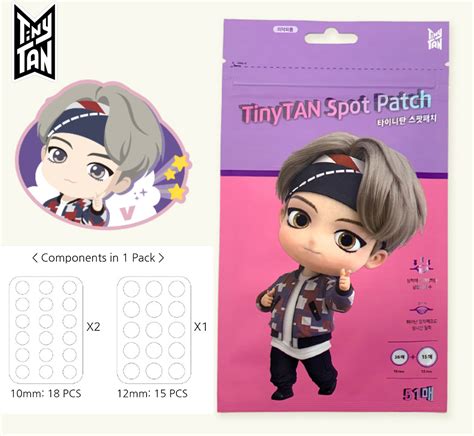 Bts Tinytan Acne Pimple Patches Shimshop B2b