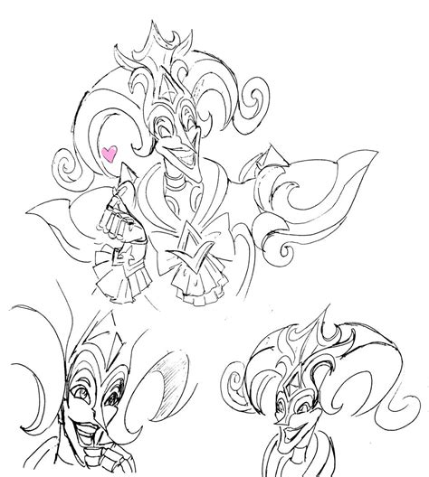 Boceto De Winterblessed Shaco By Wildo123 On Deviantart