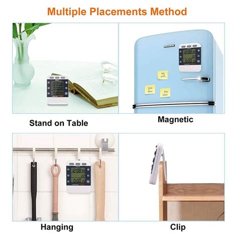 Digital Timer 100 Hour Triple Count Down Up Clock Vicedeal