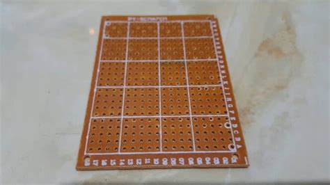 Pcb Dot Matrix Ic Type 5x7 5 X 7 Pcb Lubang Ic 5 7 Cm Lazada Indonesia
