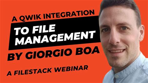 A Qwik Integration To File Management Youtube
