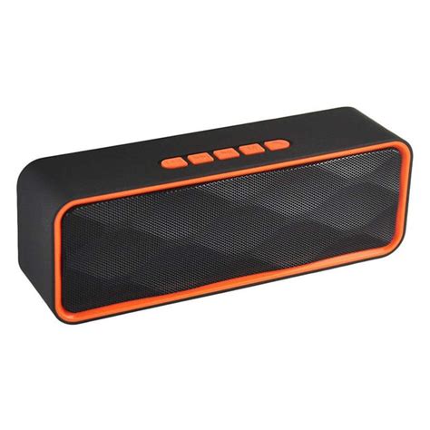 Wireless Bluetooth Speaker Stereo Mp Music Player Soundbox Portable Usb Tf Aux Axgear Ca