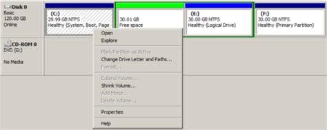 Merge Partitions Windows Server 2008 R2 Without Losing Data