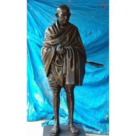 Fiber Color Coated Gandhi Ji Decorative Statue For Decoration At Rs 3000 In Chennai