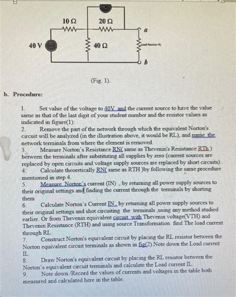 solved laboratory experiment no 7 verification of norton s