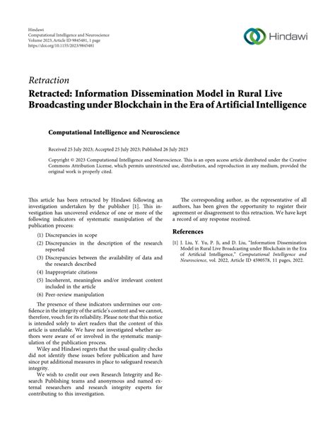 Pdf Retracted Information Dissemination Model In Rural Live