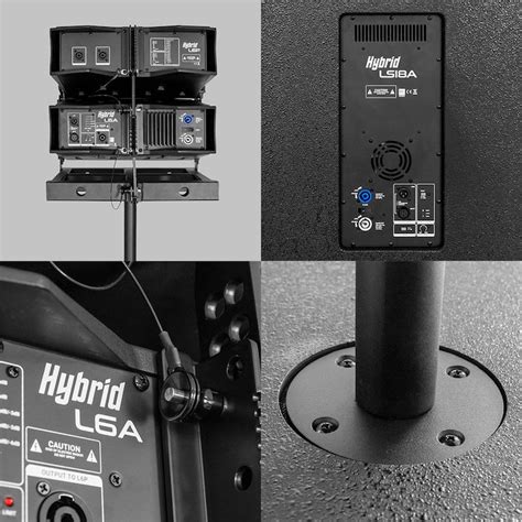 Hybrid Ls18a Active 5kw Line Array Speaker Combo Dj Mix Club