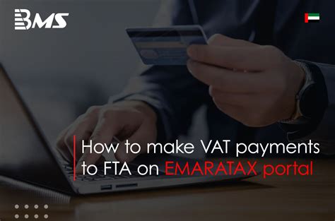 How To Make VAT Payments To FTA On Emaratax Portal