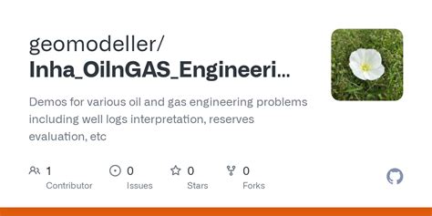GitHub Geomodeller Inha OilnGAS Engineering Demos Demos For Various Oil And Gas Engineering