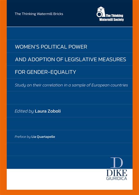 Womens Political Power And Adoption Of Legislative Measures For Gender