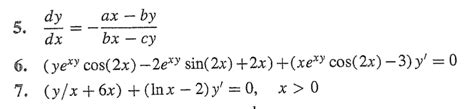 solved determine whether each of the equations in problems 1
