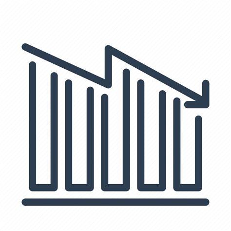Analytics Chart Decreasing Diagram Loss Statistics Stats Icon Download On Iconfinder