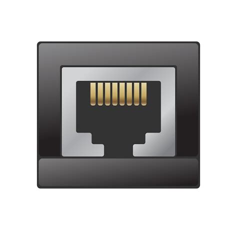 Premium Vector Local Area Connector Icon Color Vector Illustration