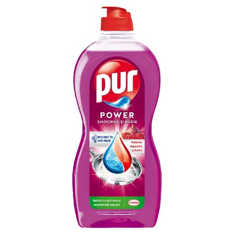 Препарат за съдове Pur Power Gel Нар и Смок 450 | Миещи, почистващи и ...