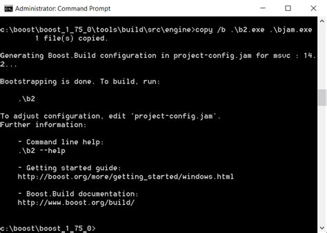C Boost Library How To Build And Test It Step By Step