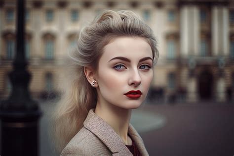 Premium Ai Image Beautiful Young Royal Blonde Princess Generate Ai