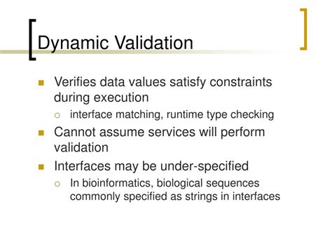PPT Validation Of E Science Experiments Using A Provenance Based
