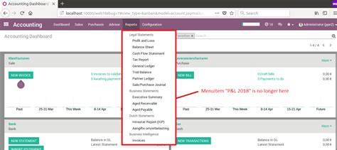 100 Custom Financial Report Actionsmenus Are Deleted After Updating Odoo · Issue 24067