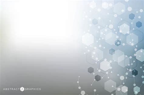 구조 분자 및 통신 Dna 원자 뉴런 설계를 위한 과학적 개념 점으로 연결된 선 의료 기술 화학 과학 배경 벡터 그림입니다 3차원 형태에 대한 스톡 벡터 아트 및 기타