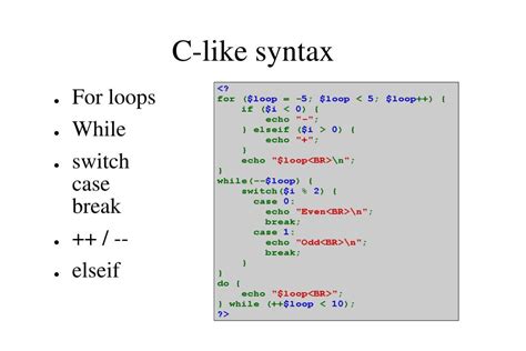 Ppt Php Scripting Language Powerpoint Presentation Free Download Id 3812443